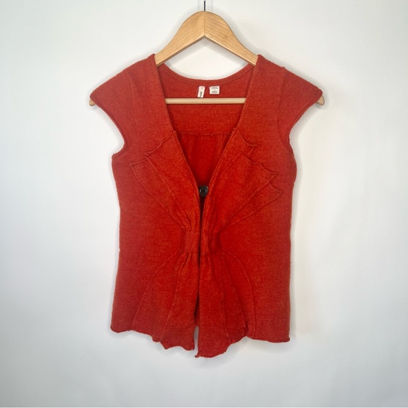 Moth | Jackets & Coats | 0 Wool Anthropologie Moth Soaring Beams Vest ...